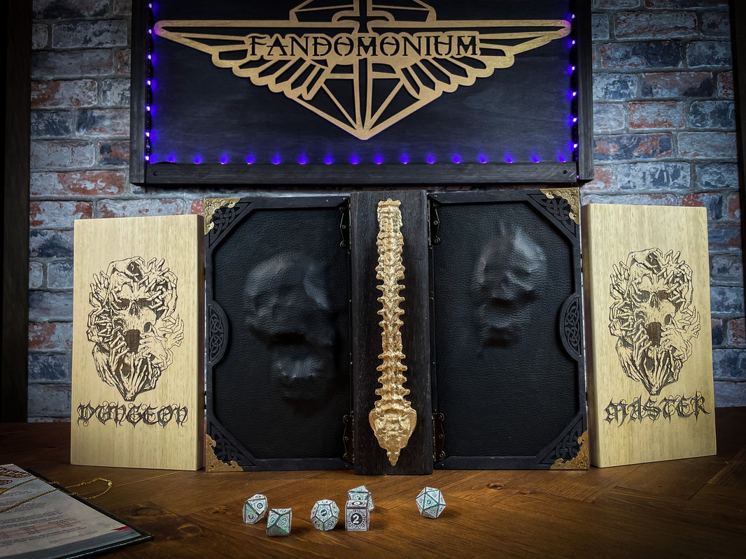 Handmade Dungeon Master Screens for Tabletop Gaming by Fandomonium