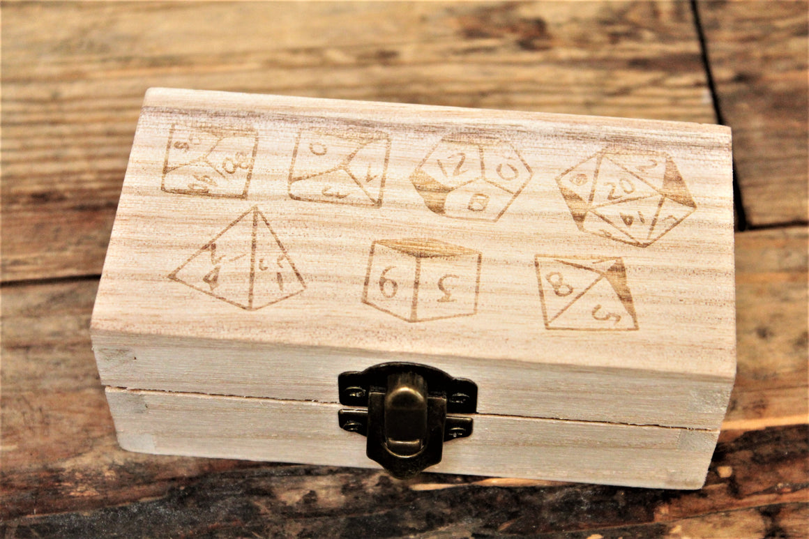 Hand Finished Dice Storage, Dice Boxes and Vaults by Fandomonium
